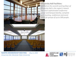 Presentation & Building Tour of University Hall (APPA 2009) | PPTX