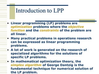 LPP, Duality and Game Theory | PDF