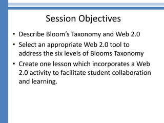 The Digital Makeover of Bloom’s Taxonomy of Educational Objectives | PPTX