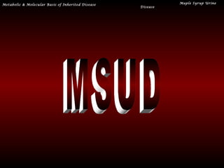 MSUD | PPT