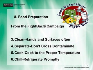 The 'Magic' of Food Safety for Children 2007 NEHA | PPT