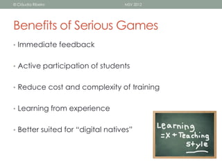 Using Serious Games to Teach Business Process Modelling and Simulation ...