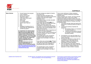 Customs Rules & regulation for moving to Australia | PDF