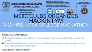 A project of simple student record management system with python | PPTX