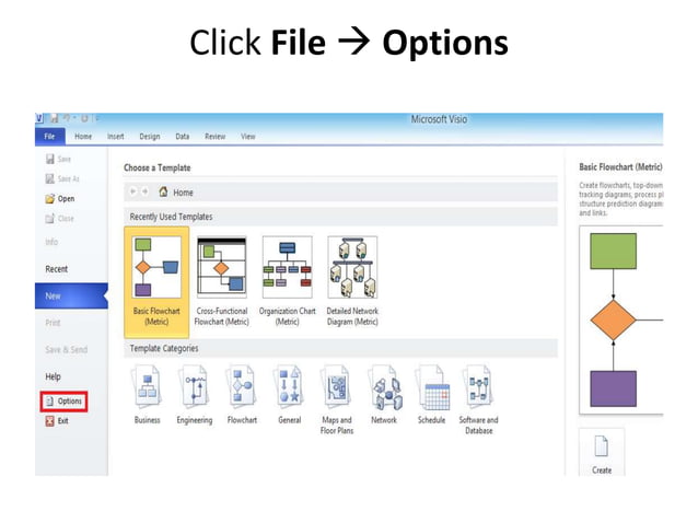 MS Visio 2010 workaround | PPT