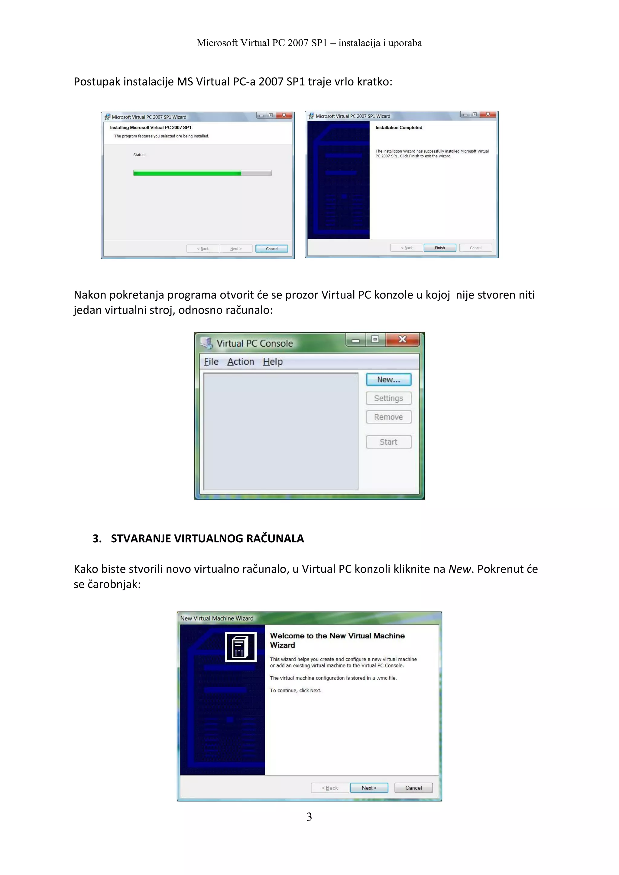 Microsoft Virtual PC 2007 SP1 | PDF
