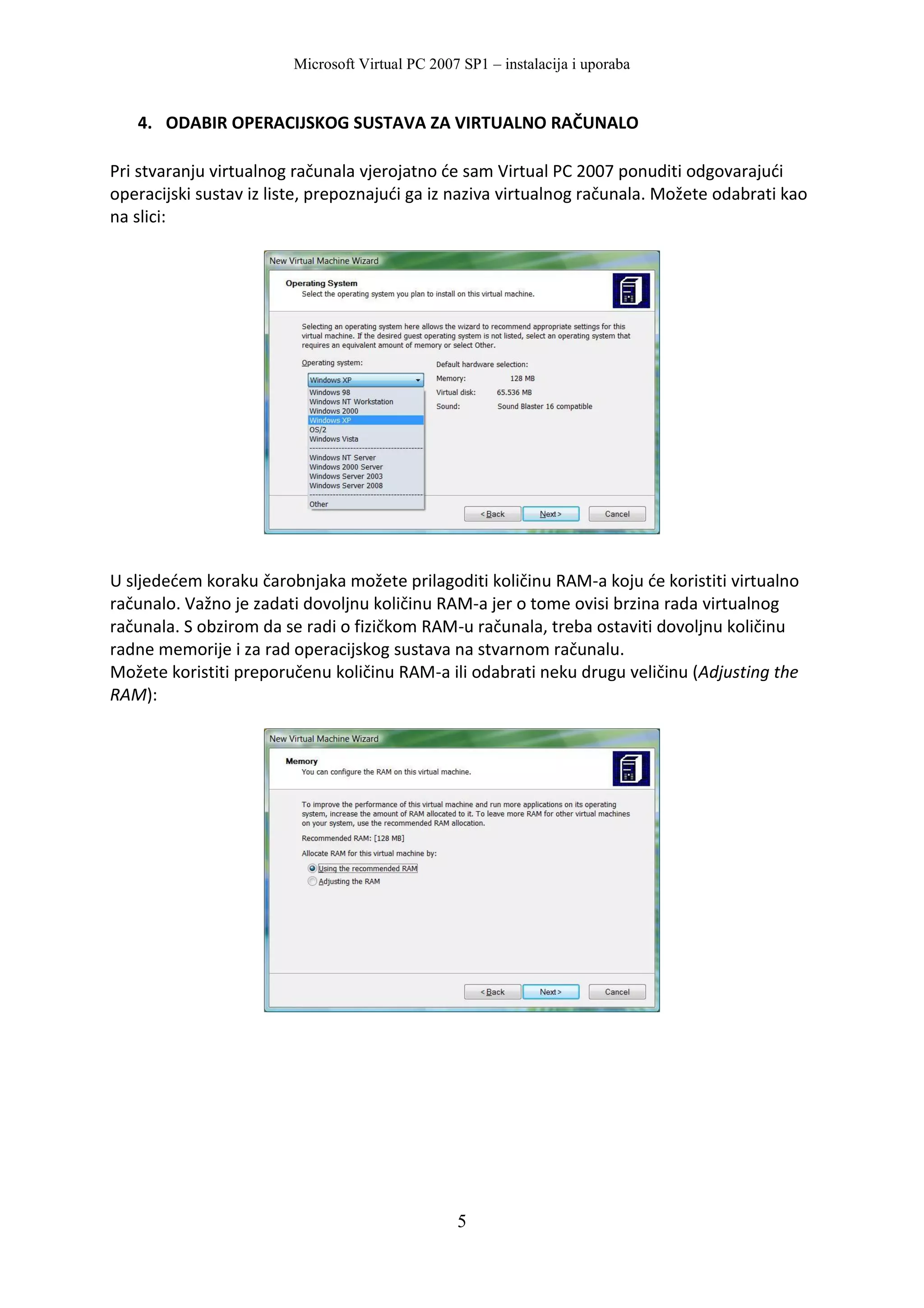 Microsoft Virtual PC 2007 SP1 | PDF