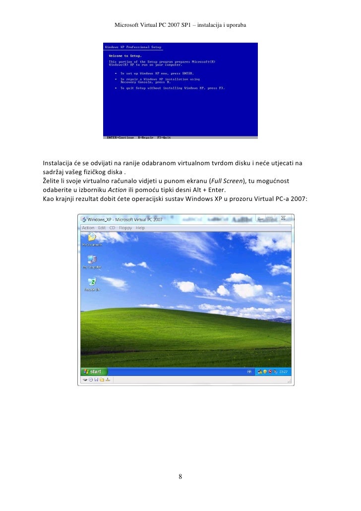Microsoft Virtual PC 2007 SP1
