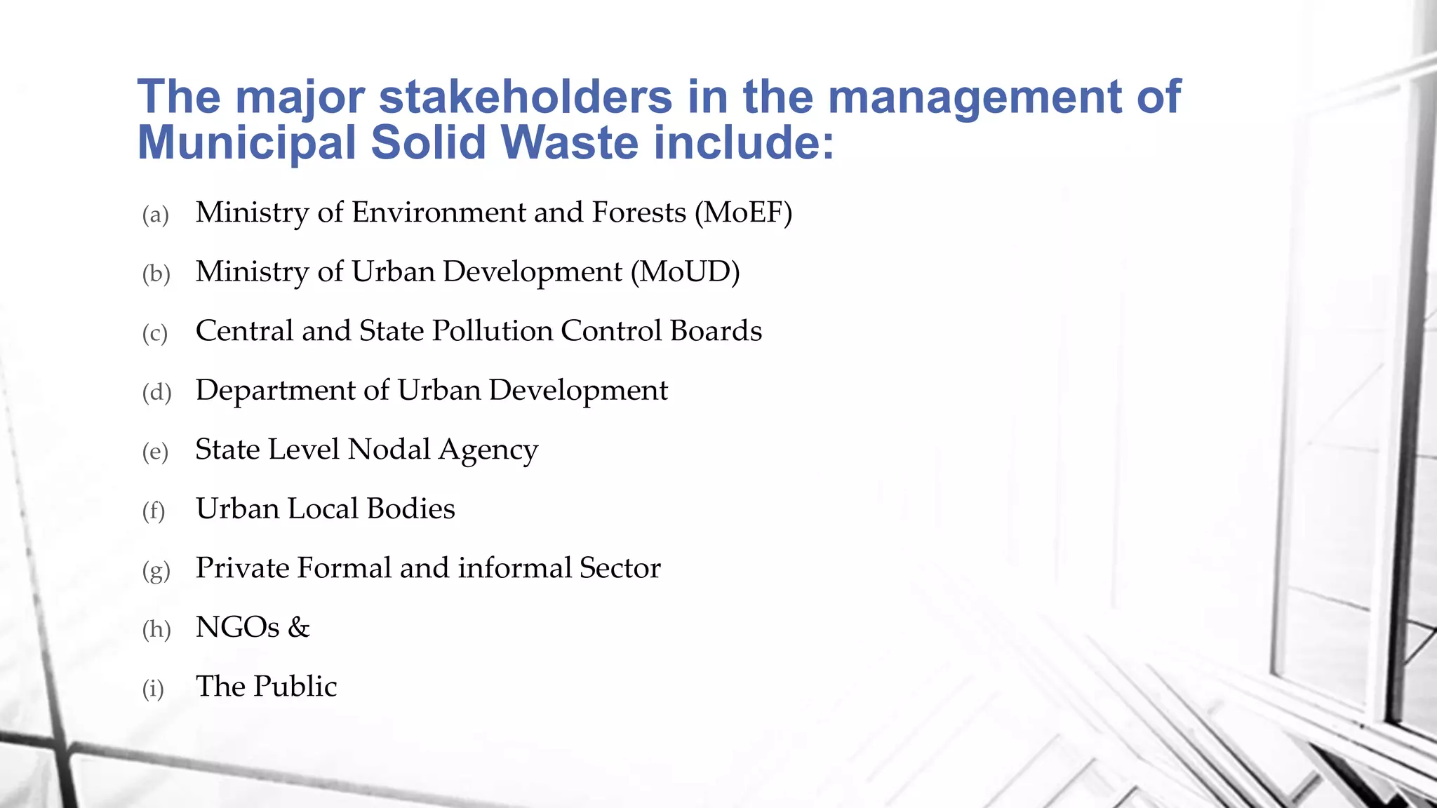 Muncipal Solid Waste Management | PPTX