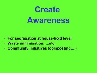 solid waste management garbage recycling waste water treatment ...