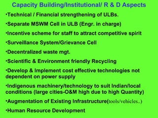 solid waste management garbage recycling waste water treatment ...