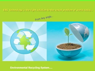 solid waste management garbage recycling waste water treatment ...