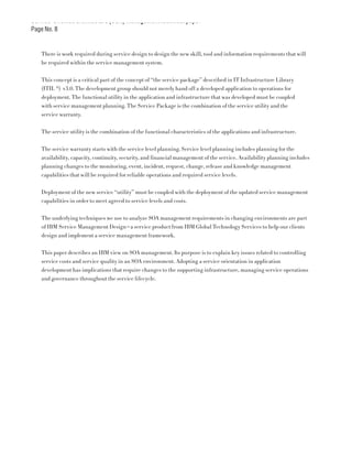 Challenges and recommendations to control an SOA operating environment | PDF