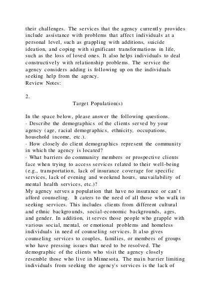 MSW690 Social Work Capstone WorksheetName | PDF