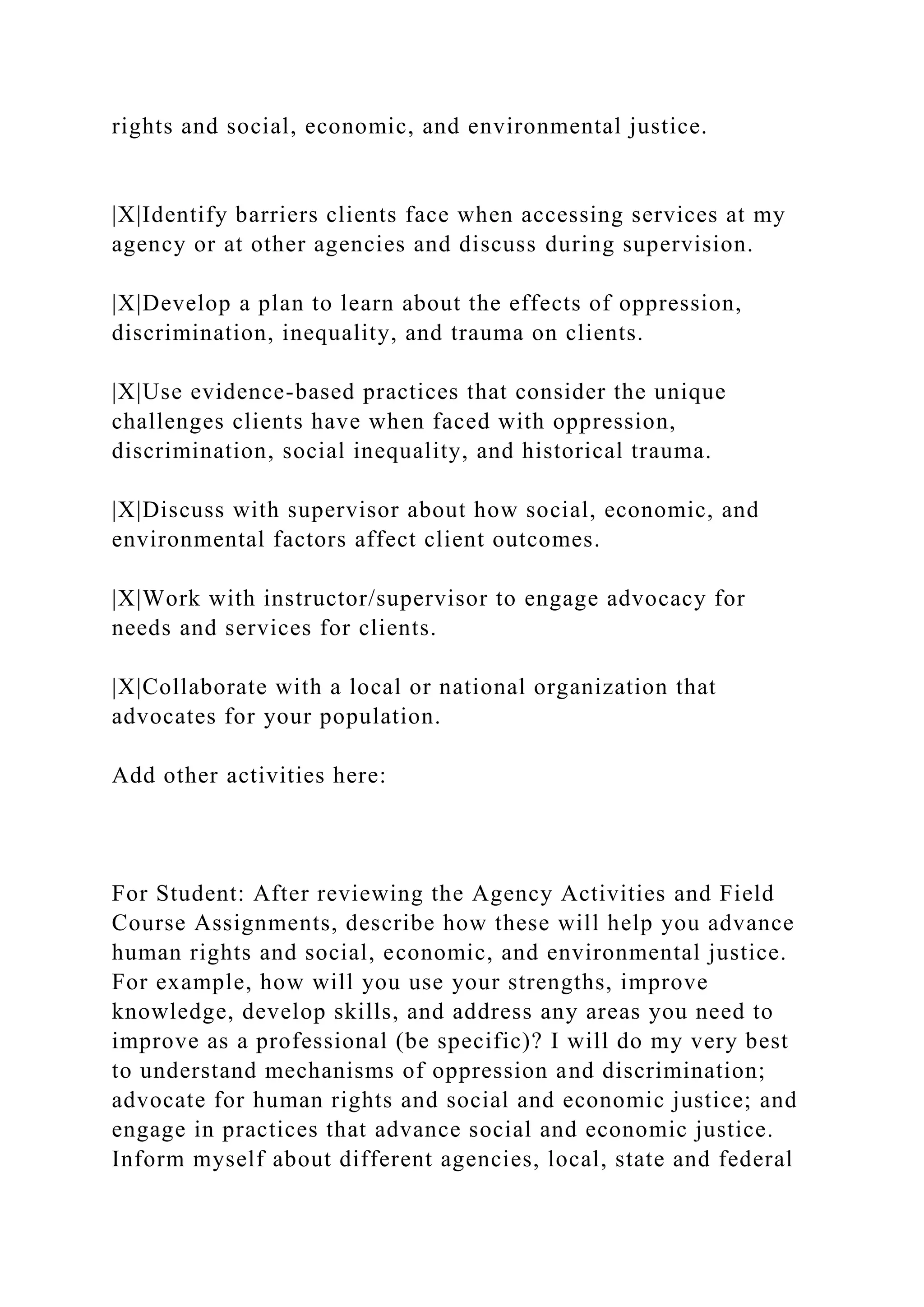MSW Advanced Clinical Concentration -Student Learning AgreementW.docx