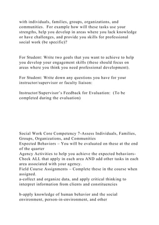 MSW Foundation Year -Student Learning AgreementWalden University.docx