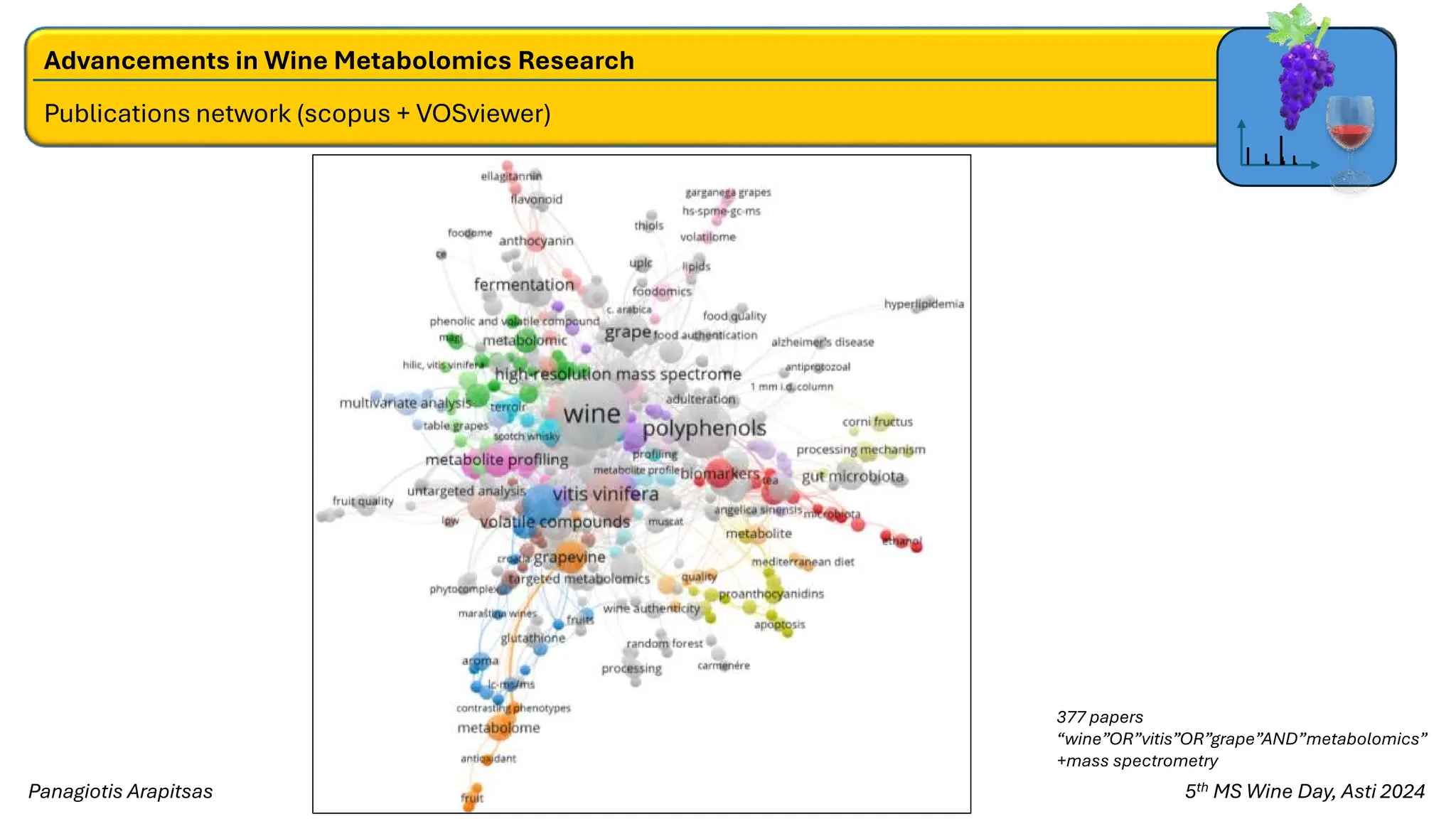 MS Wine Day 2024 Arapitsas Advancements in Wine Metabolomics Research | PDF