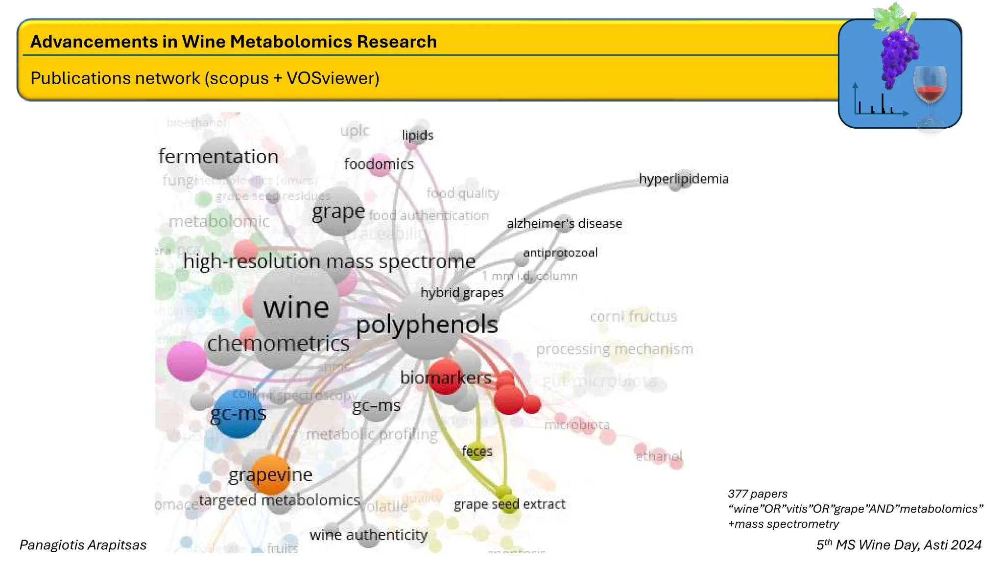 MS Wine Day 2024 Arapitsas Advancements in Wine Metabolomics Research | PDF
