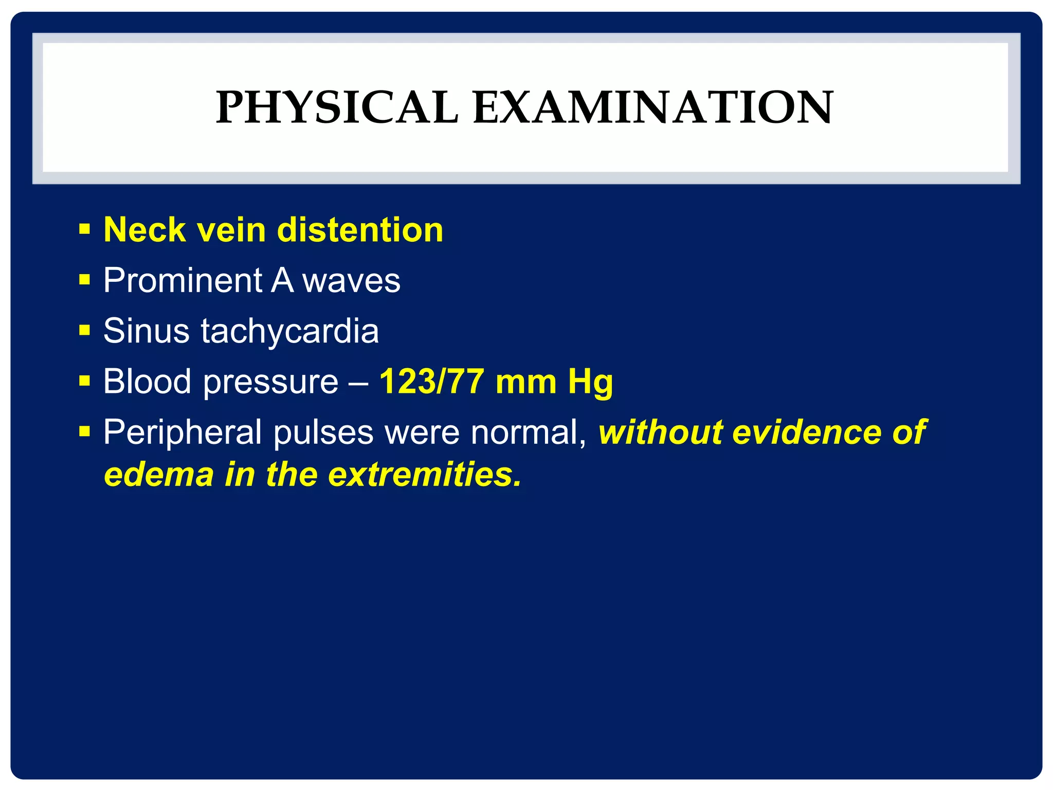 Mitral Stenosis with pulsus alternans | PPT