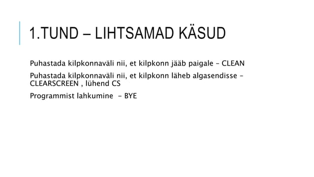 Msw logo 1tund | PPTX