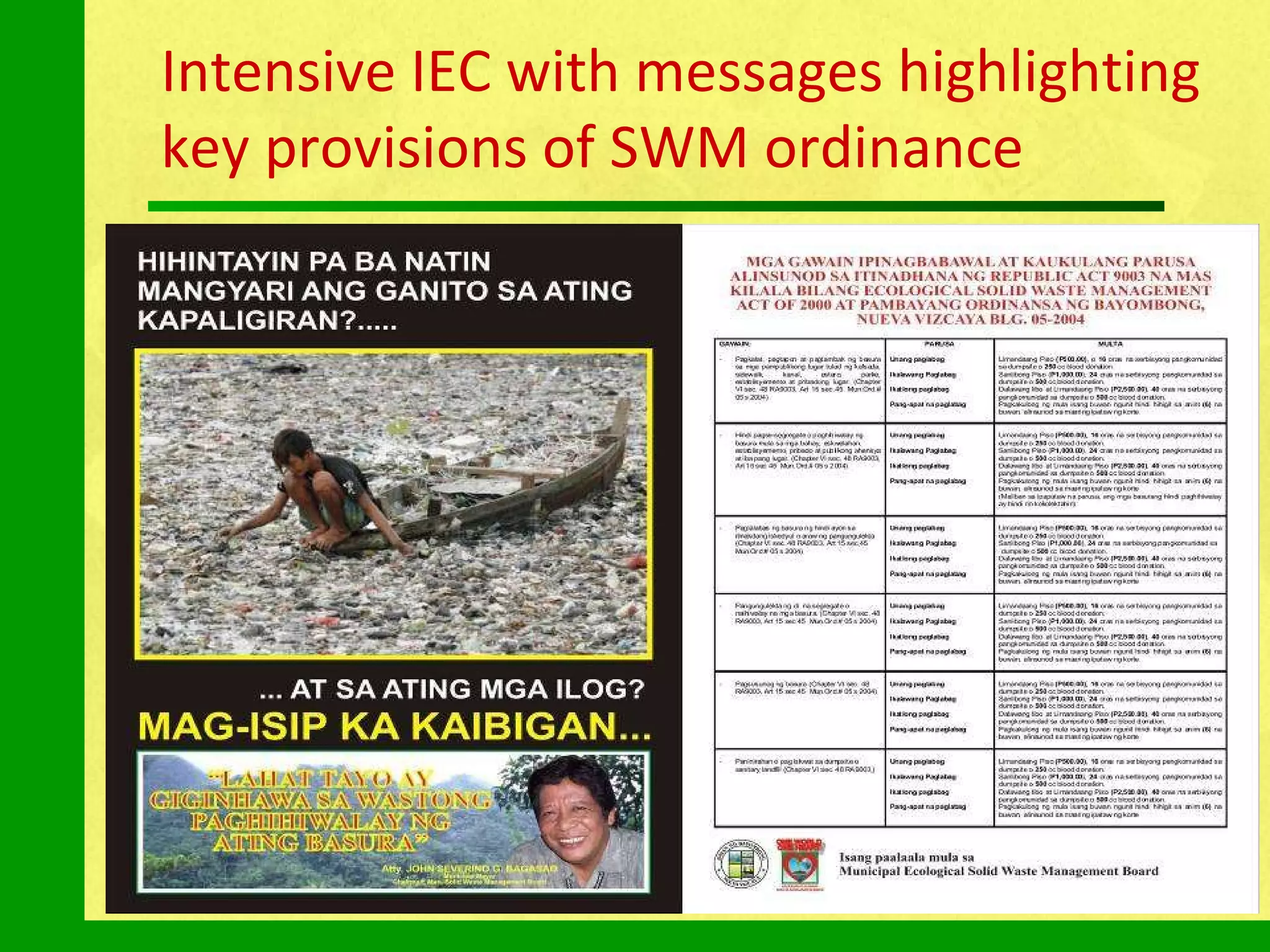 M swm iec team initiatives | PPT