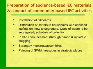 M swm iec team initiatives | PPT