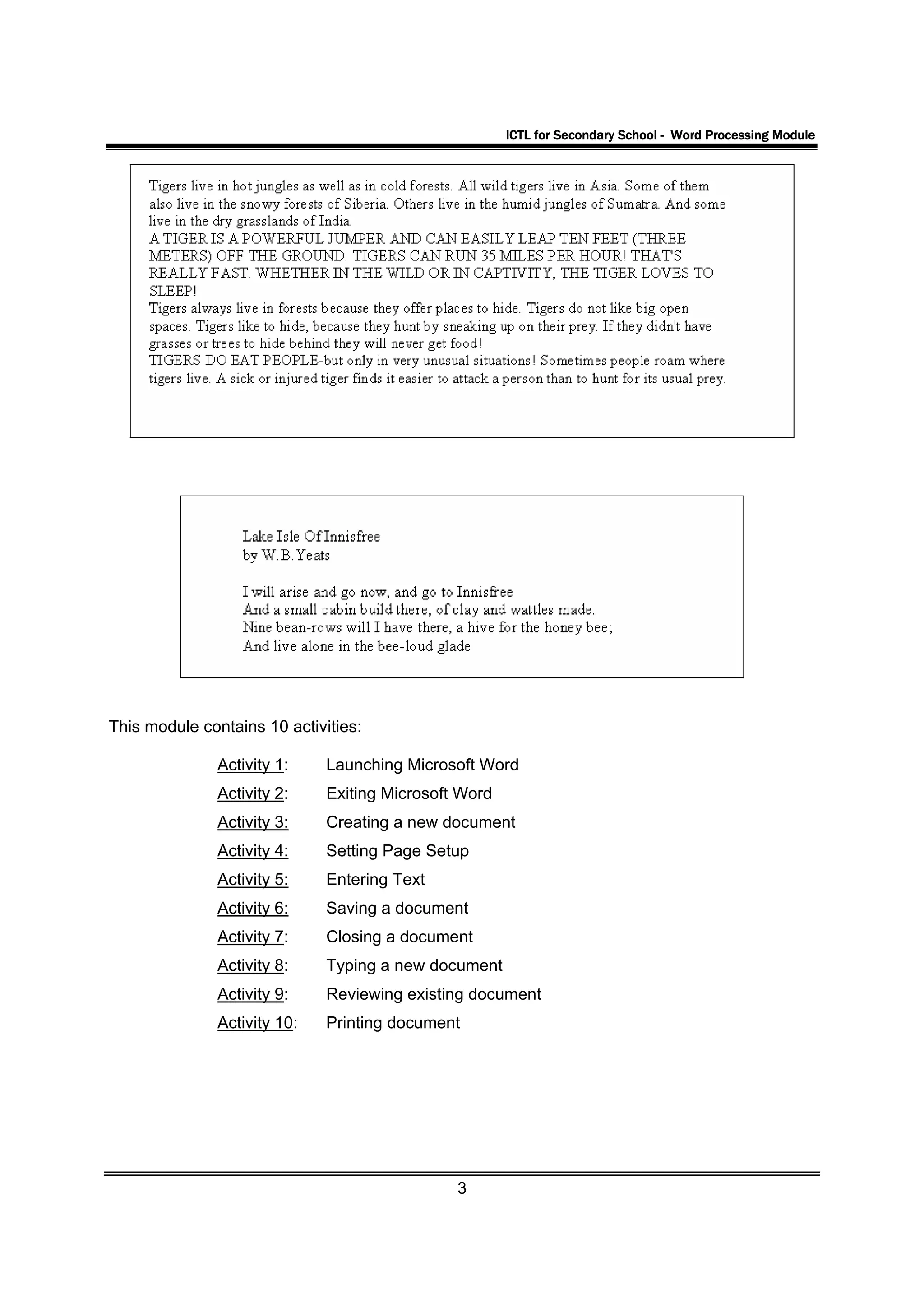 Microsoft word ICTL | PDF