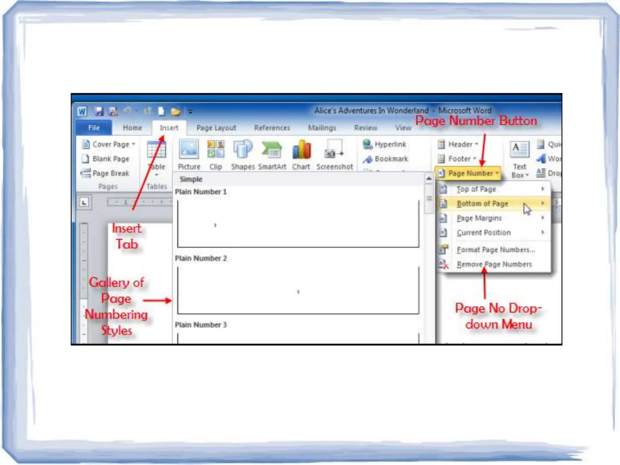 msword - office word basics and presenta | PPTX | Desktop Publishing | Computer Software and ...