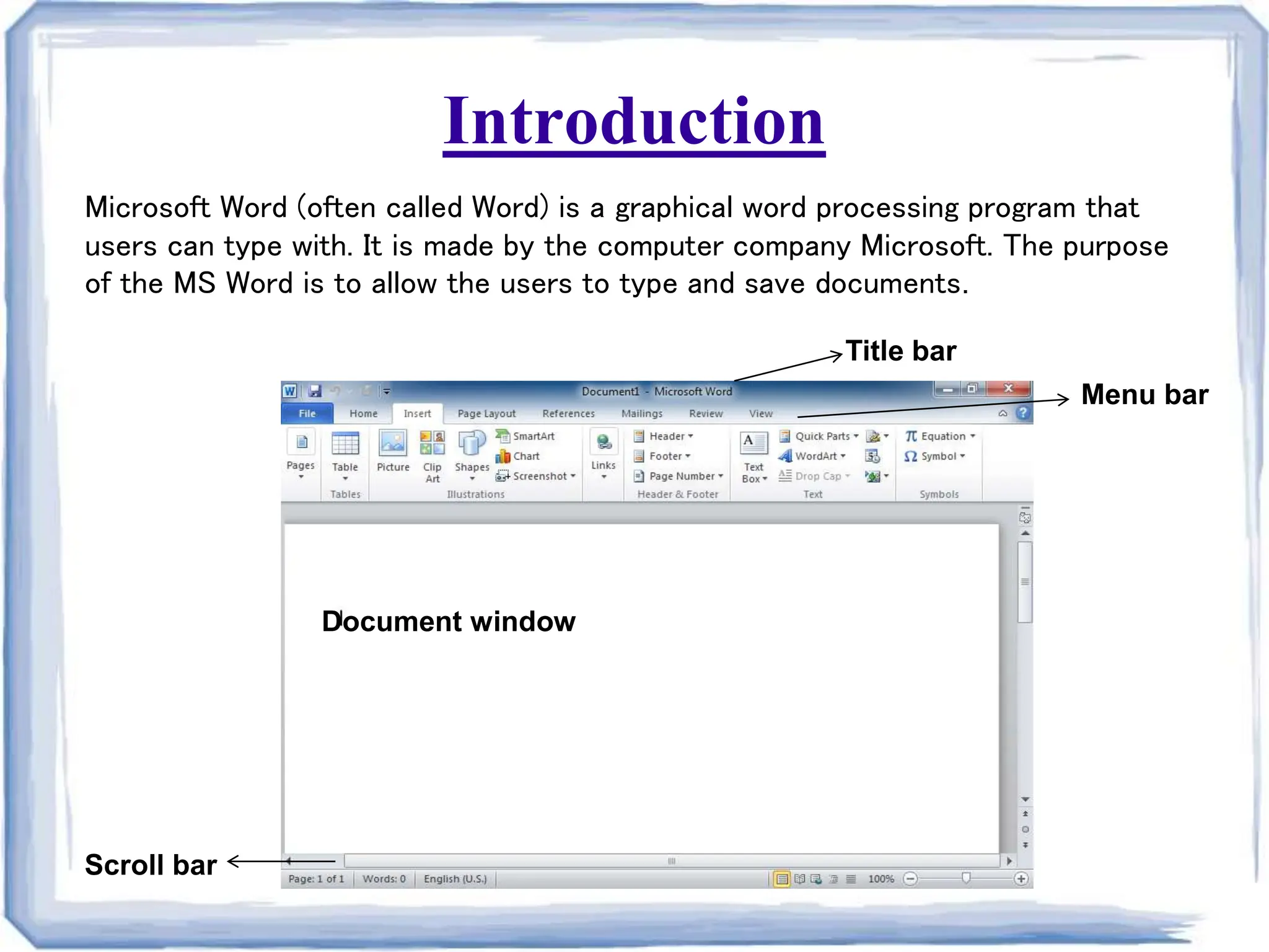 msword - office word basics and presenta | PPTX | Desktop Publishing | Computer Software and ...
