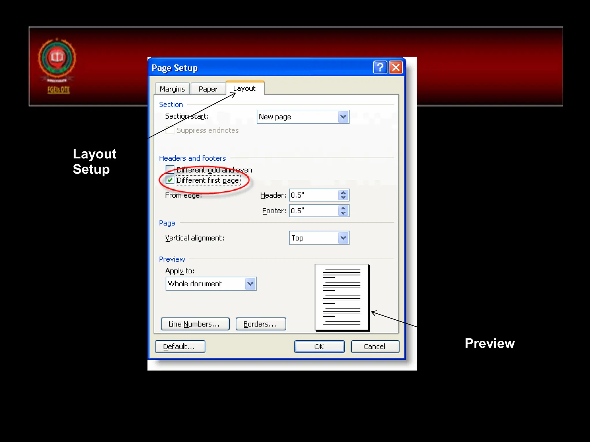 MS Word introduction document for beginners. | PPTX