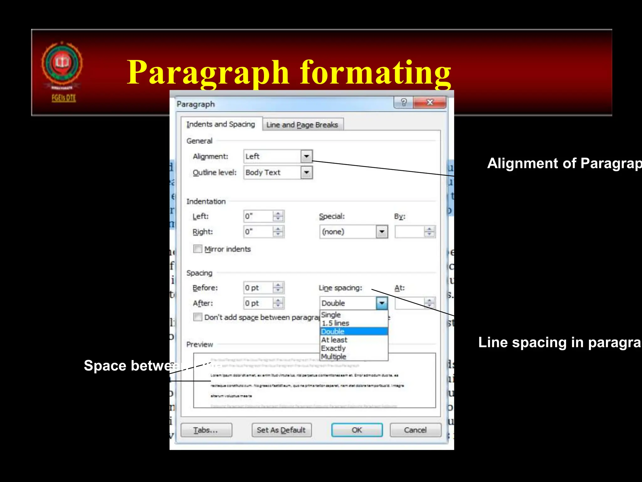 MS Word introduction document for beginners. | PPTX