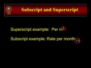 MS Word introduction document for beginners. | PPTX