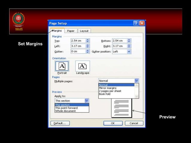 MS Word introduction document for beginners. | PPTX | Desktop Publishing | Computer Software and ...