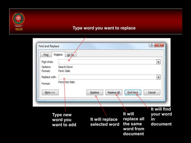 MS Word introduction document for beginners. | PPTX | Desktop ...