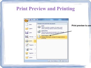 Microsoft word ppt presentation | PPTX
