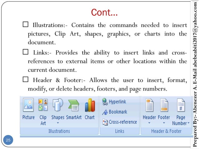 Ms word 2007 pptx | PDF