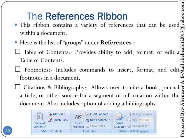 Ms word 2007 pptx | PDF