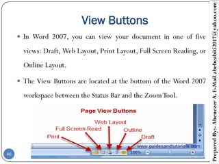 Ms word 2007 pptx | PDF