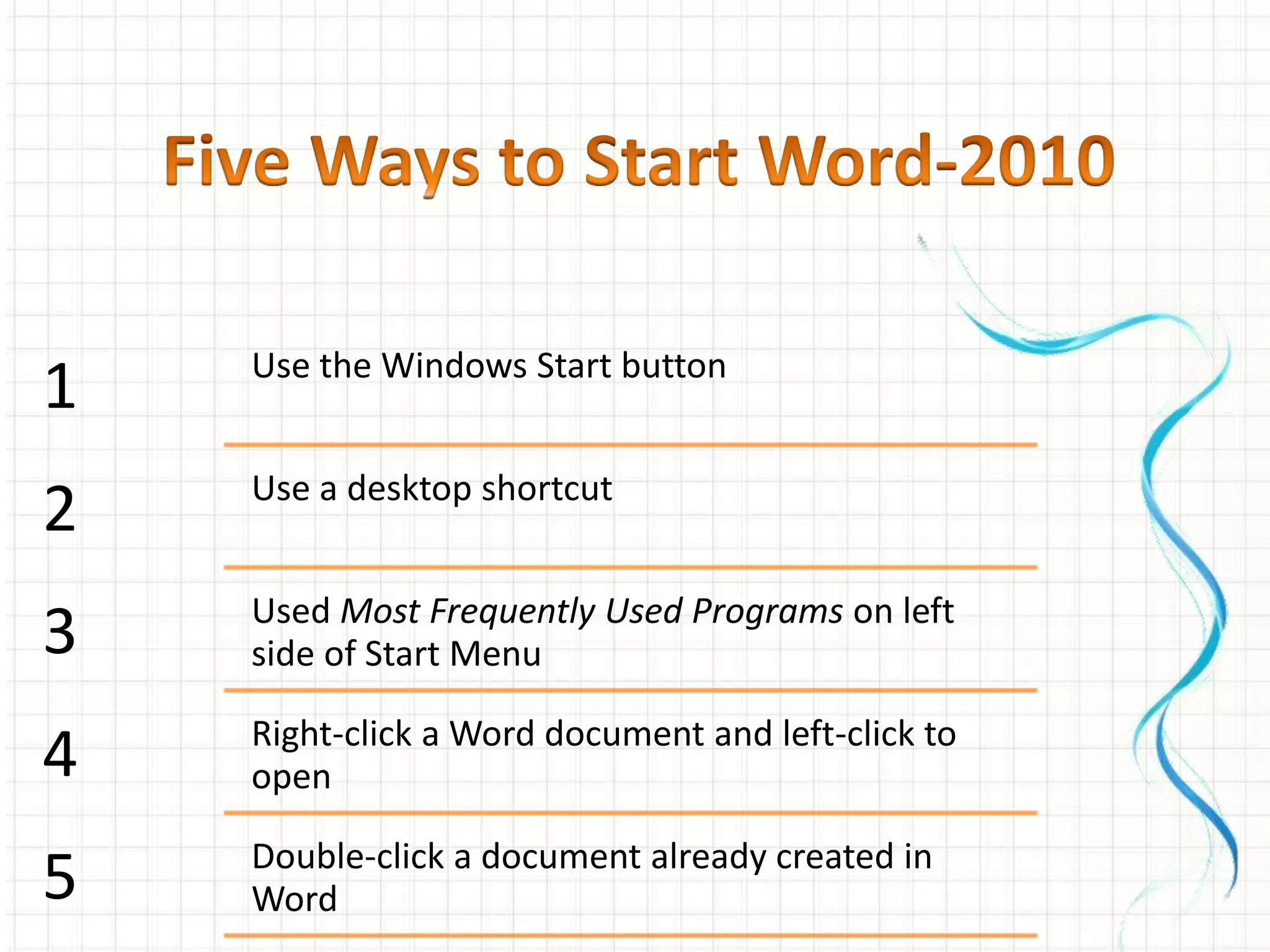Ms word 2010 by sachin sharma | PPTX