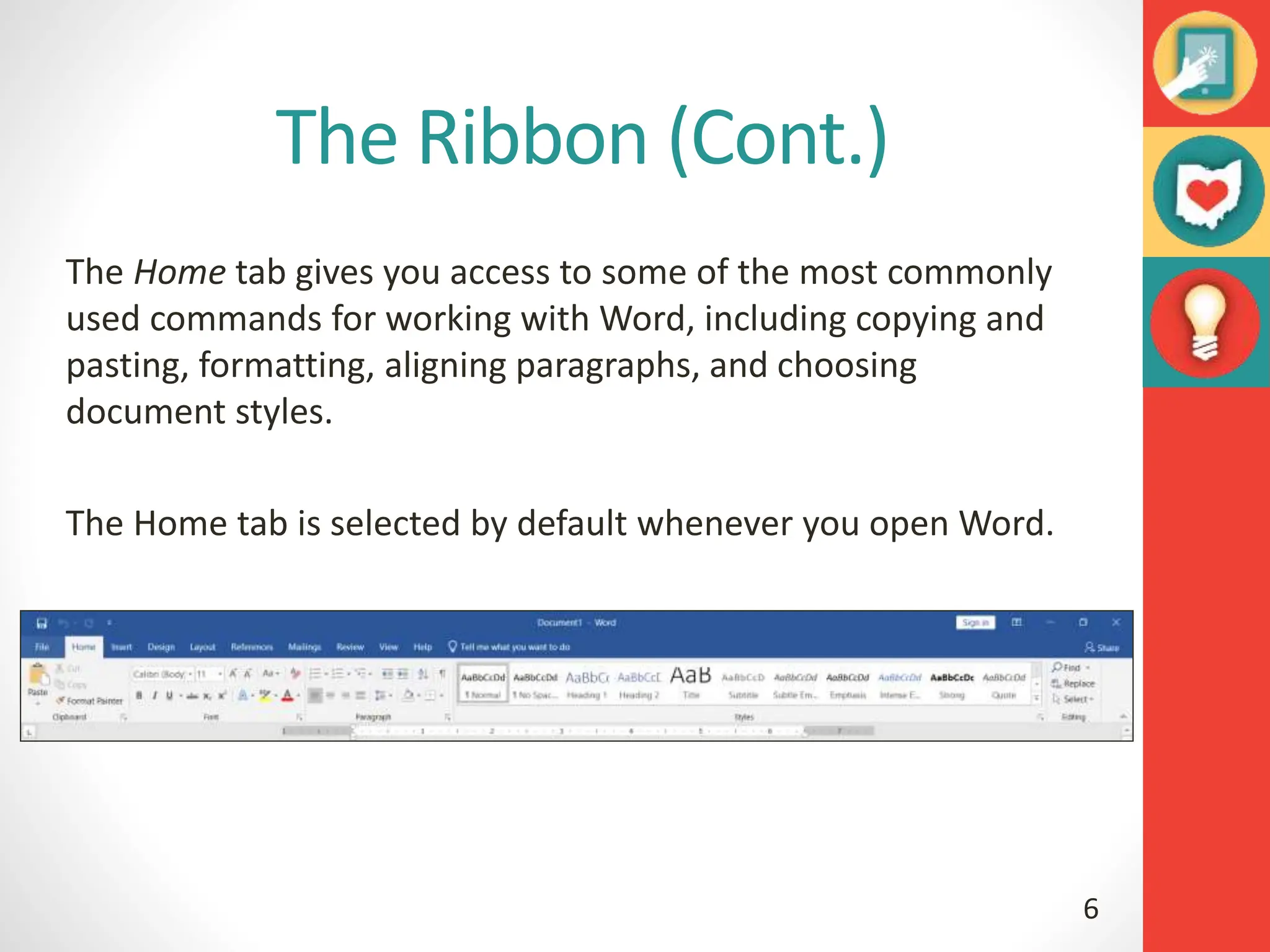 Microsoft Word Basics .pptx | Desktop Publishing | Computer Software ...