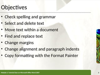 MS Word document for beginners to learn and | PPT