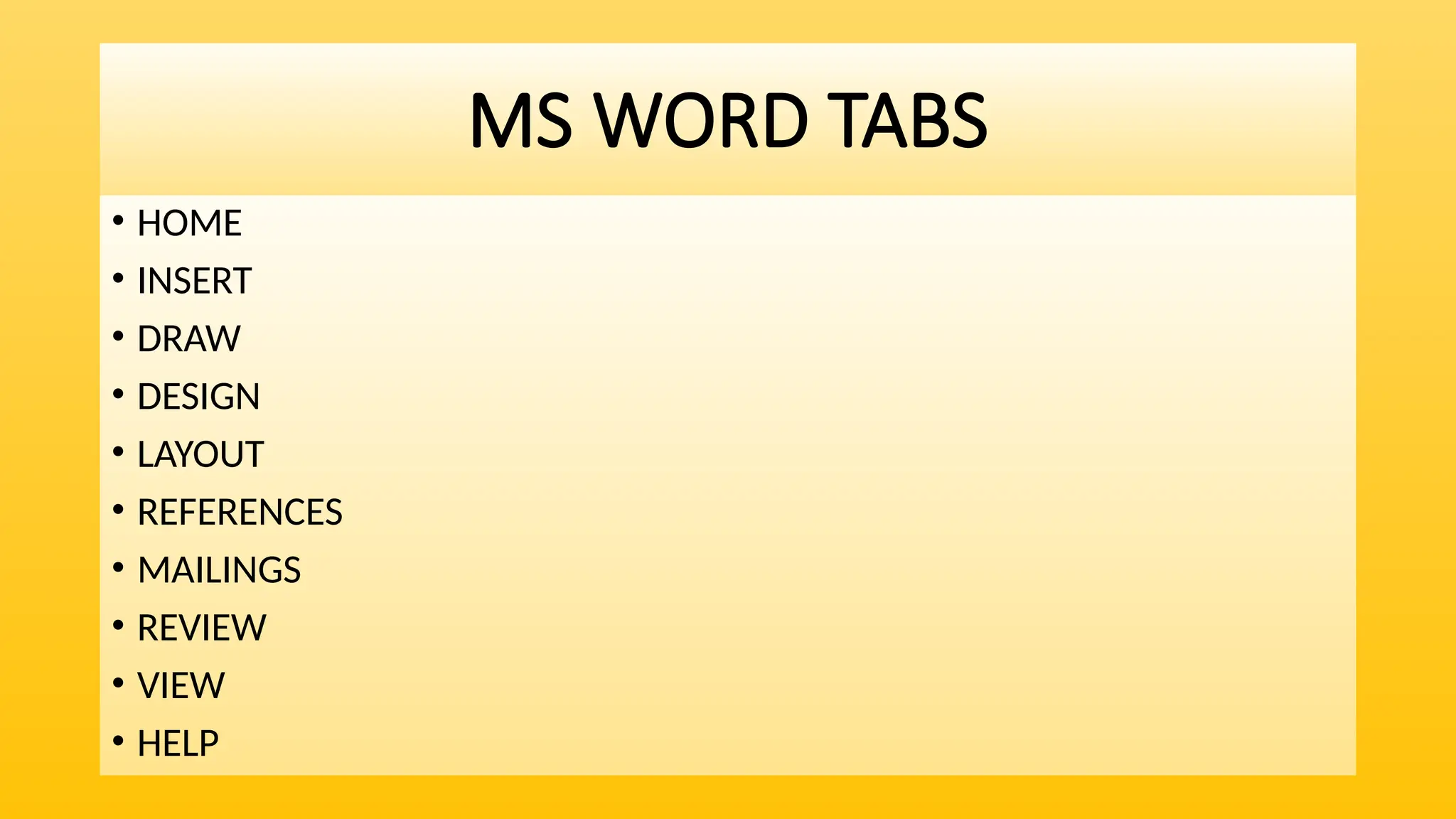 Learning the Microsoft Word interface.pptx