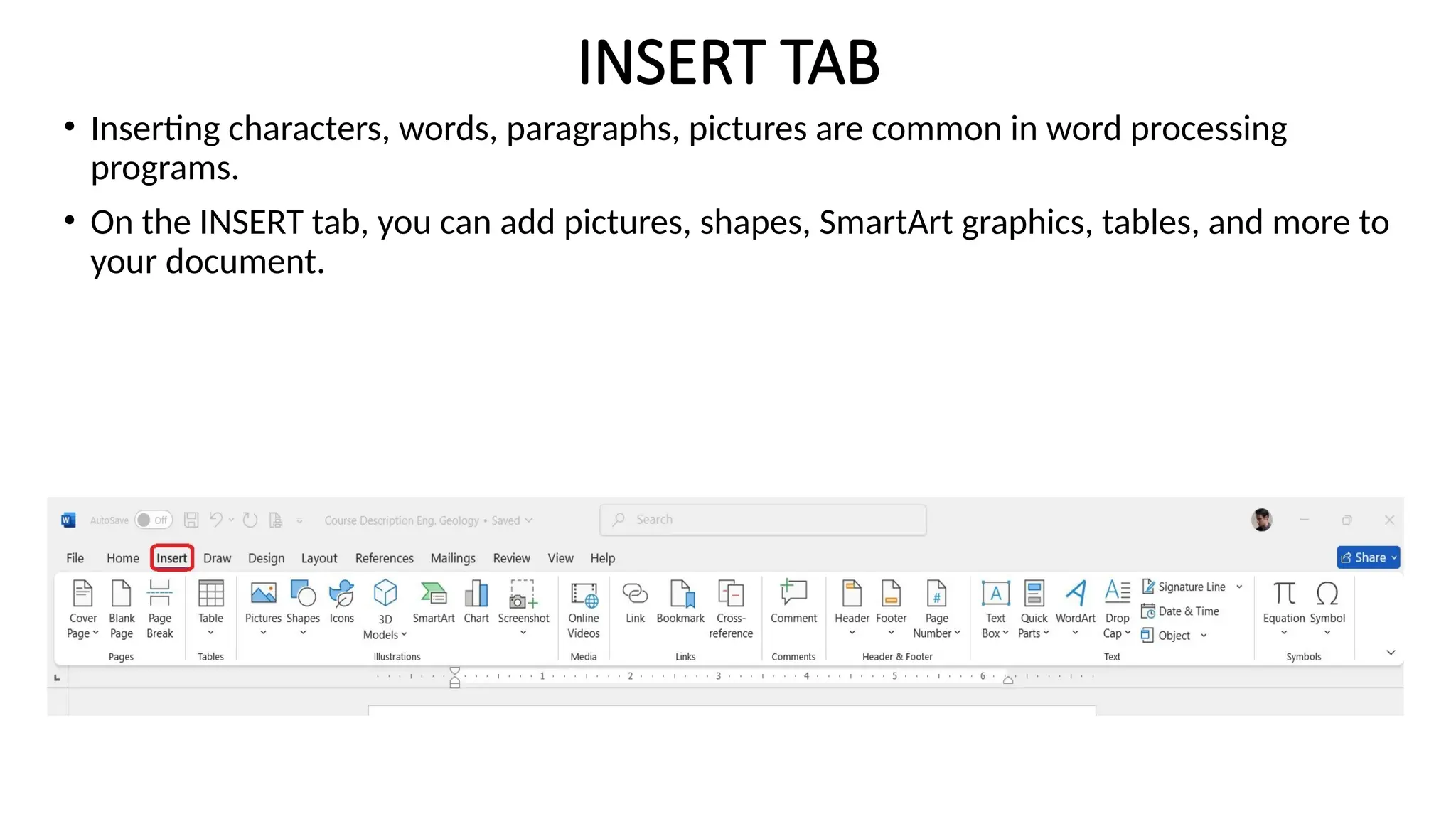 Learning the Microsoft Word interface.pptx