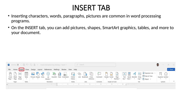 Learning the Microsoft Word interface.pptx