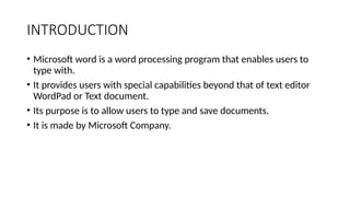Learning the Microsoft Word interface.pptx
