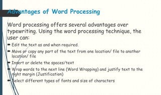 Basics of Microsoft word program One.pptx
