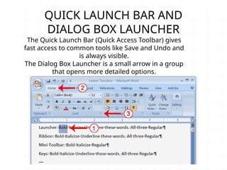 Ms word Function and their characteristics | PPTX