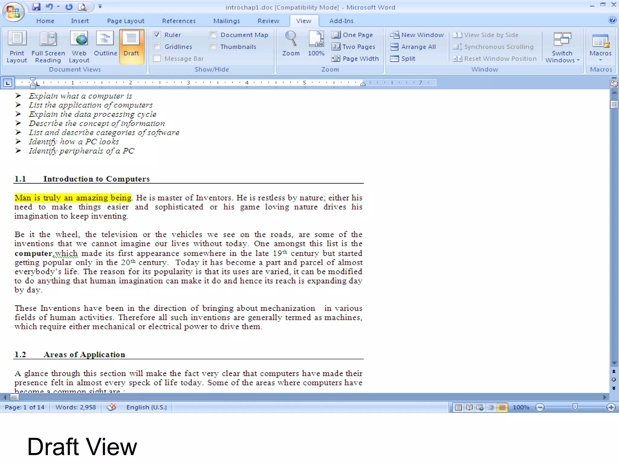 MS Word Basics | ODP | Desktop Publishing | Computer Software and ...