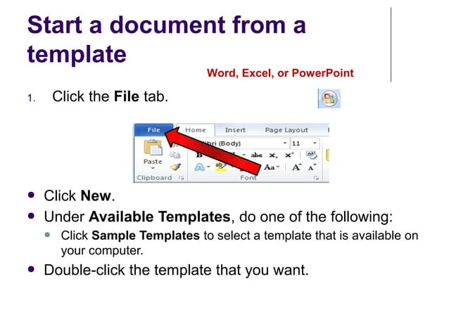 MS Word Basics | ODP | Desktop Publishing | Computer Software and Applications