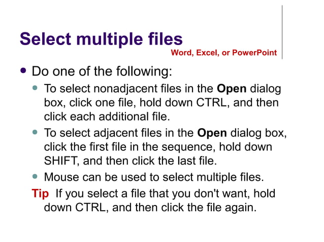 MS Word Basics | ODP | Desktop Publishing | Computer Software and Applications